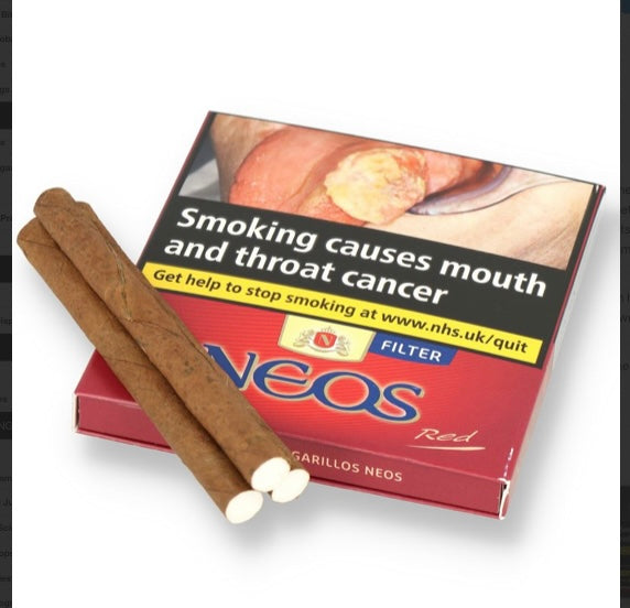 Neos - red(Vanilla Feelings) - Box of 10 U.K. – Holmes Cuban Cigars